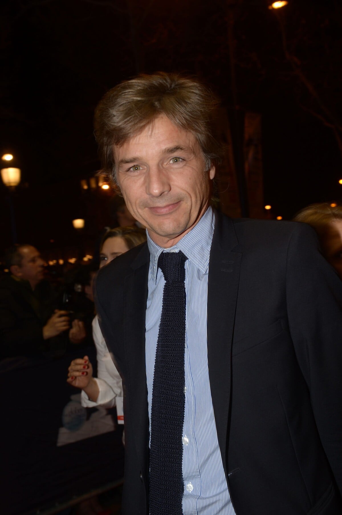 Photo : Guy Lagache lors de la 9e cérémonie des Globes de Cristal au ...