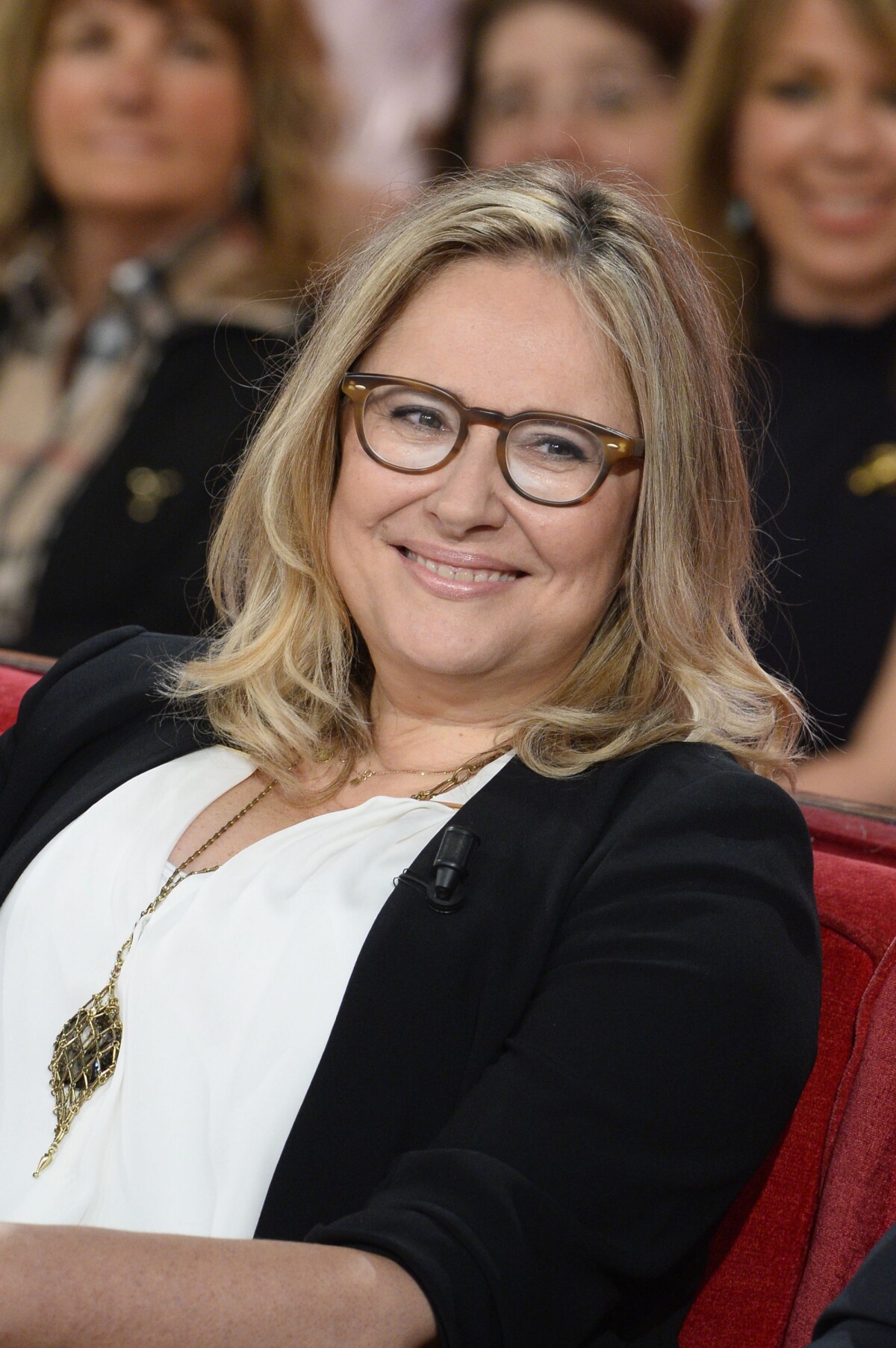 Photo : Rose Bosch lors de l'enregistrement de l'émission "Vivement ...