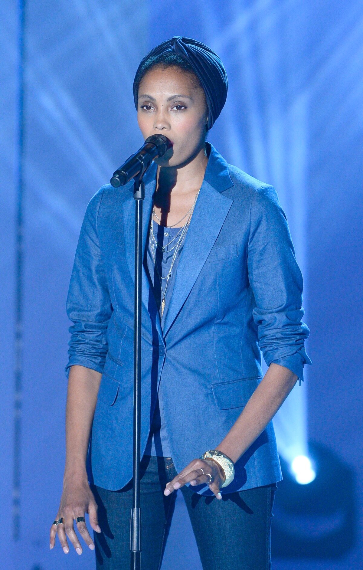 Photo : Imany - Enregistrement de l'émission "Vivement Dimanche" à ...