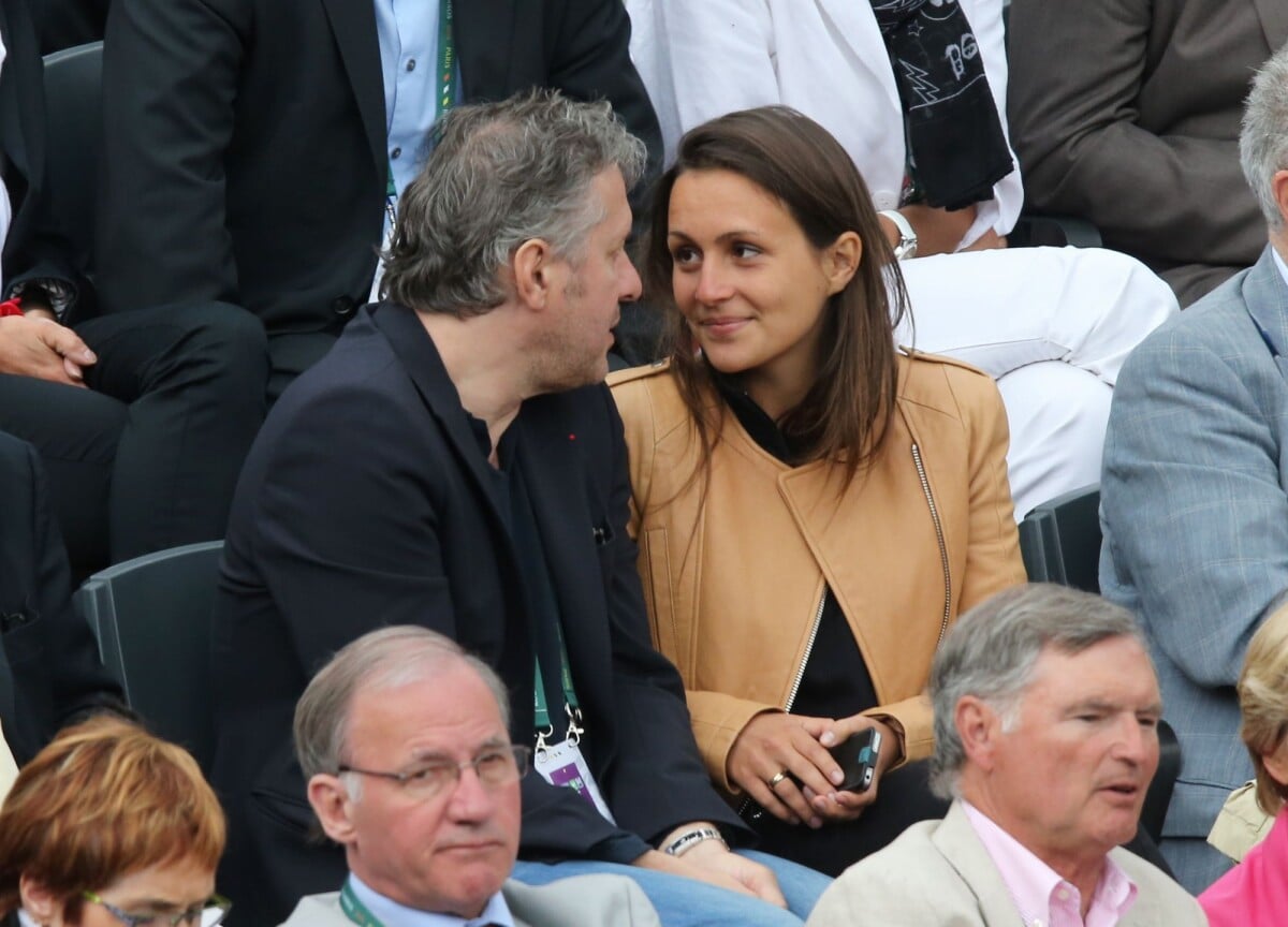 Photo : Thierry Rey et sa compagne aux Internationaux de France de ...