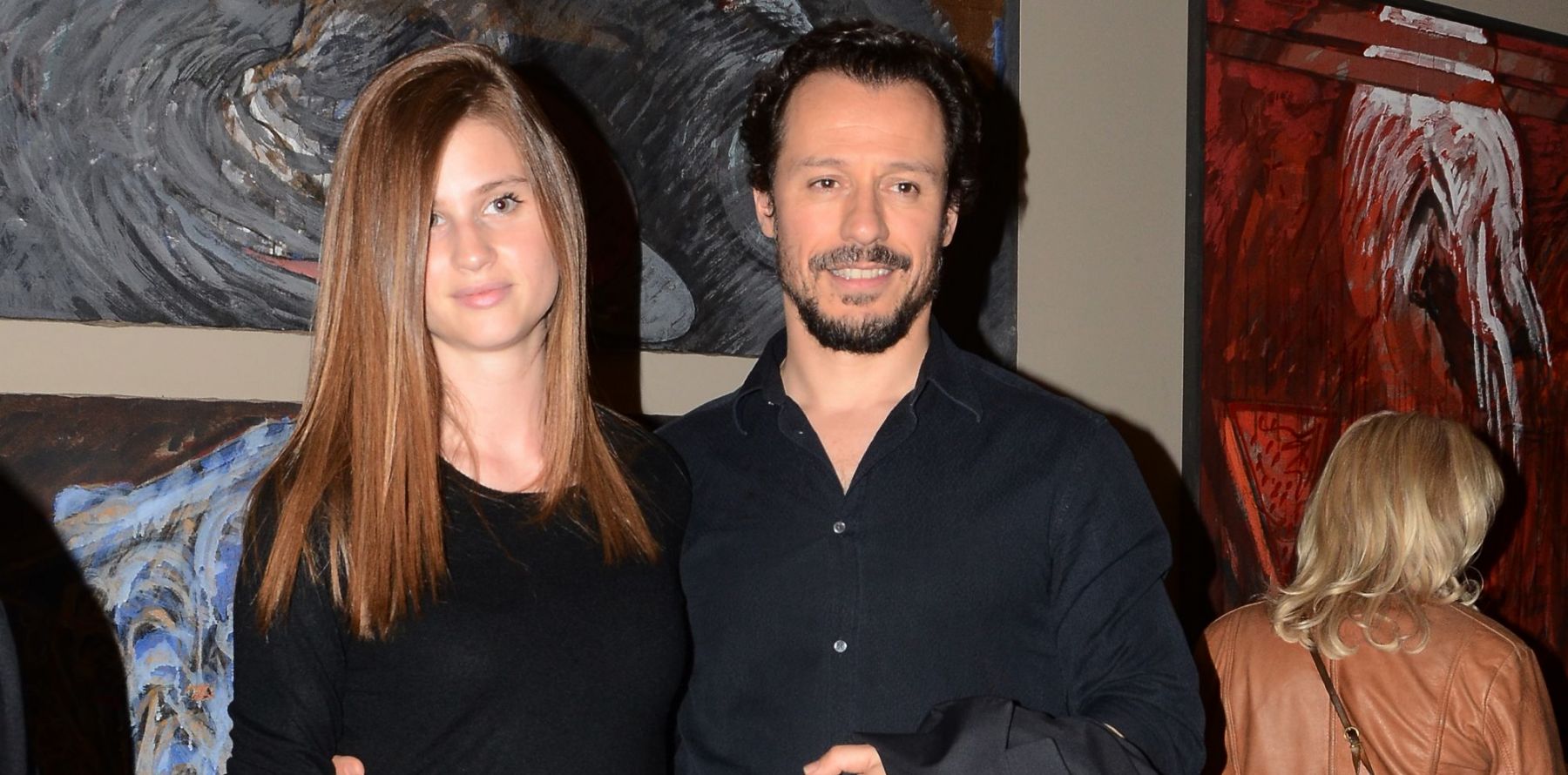 Stefano Accorsi : L'ex de Laetitia Casta radieux avec sa compagne ...