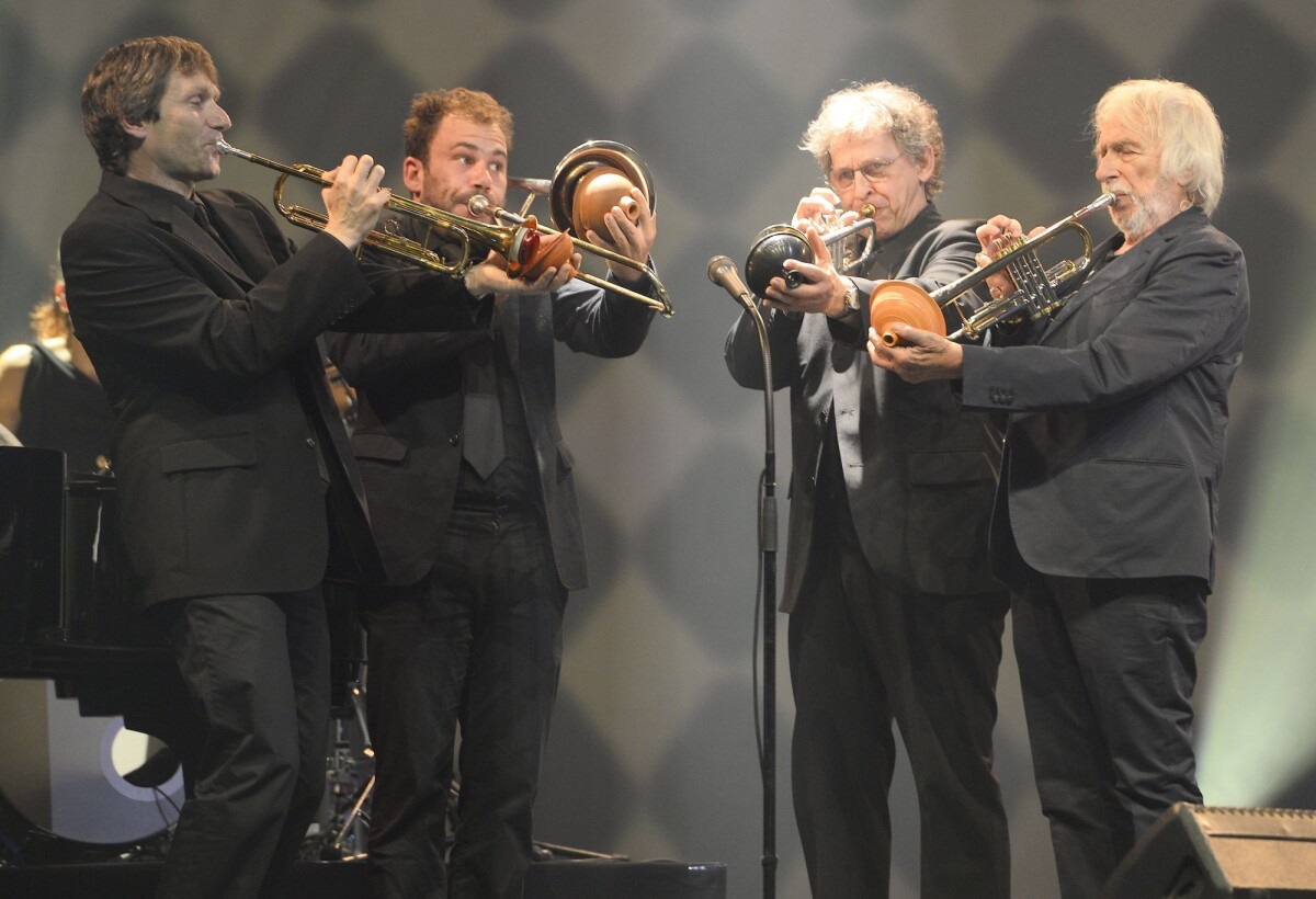 Photo : Pierre Richard fête ses 80 ans à l'Olympia à Paris, le 13 juin ...