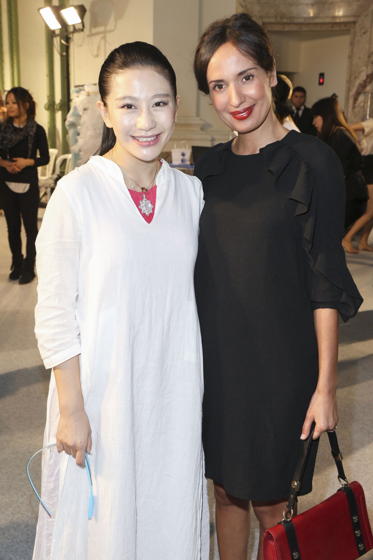 Photo : Lan Yu lors du défilé de mode, collection Haute Couture automne ...