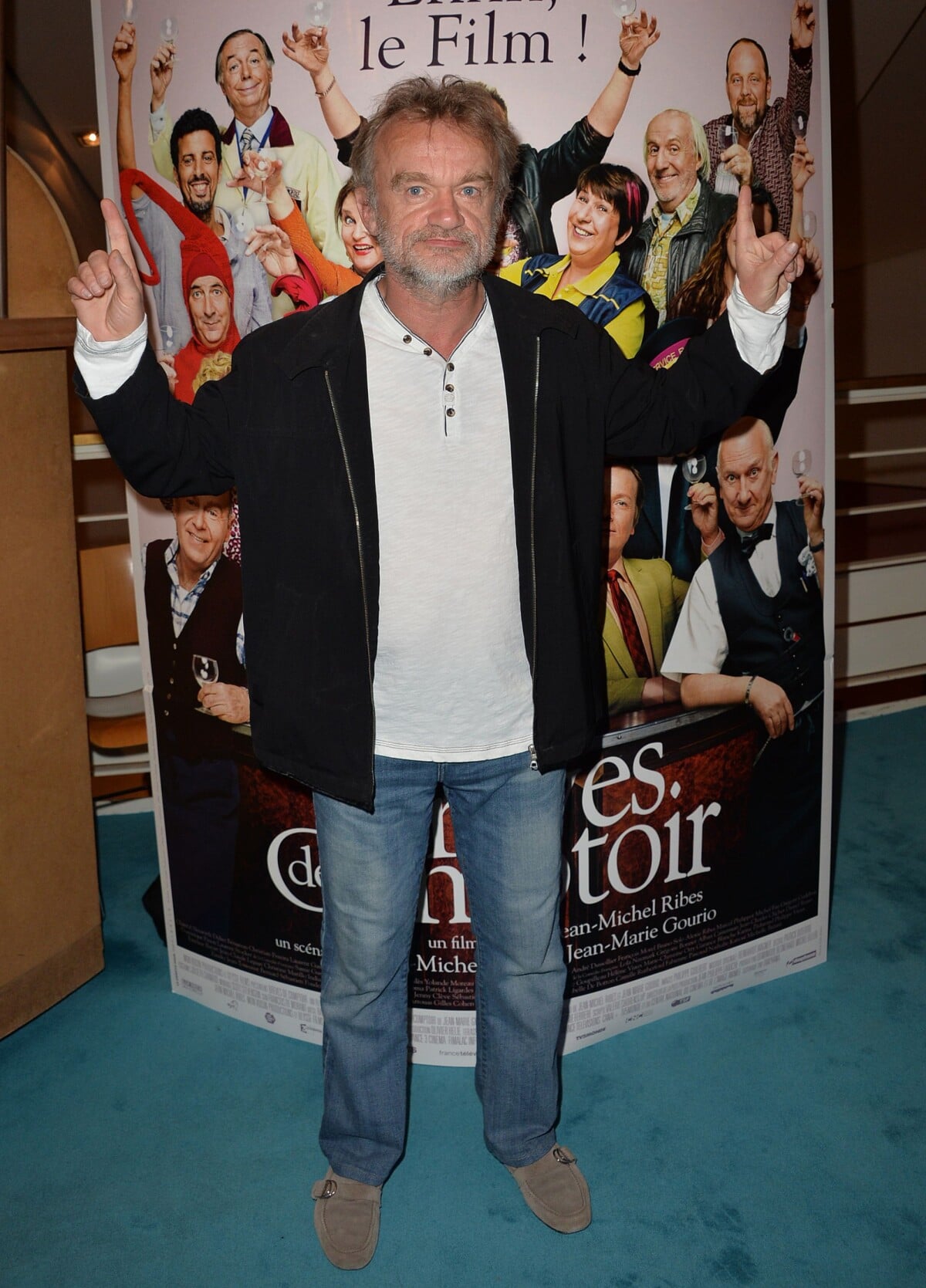 Photo : Dominique Pinon - Avant-première du film "Brèves de comptoir ...
