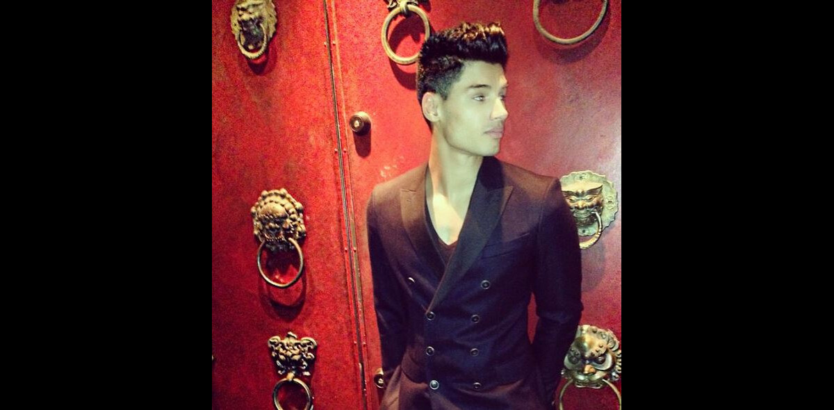 Photo : Siva Kaneswaran du groupe The Wanted, le 25 août 2014 - Purepeople