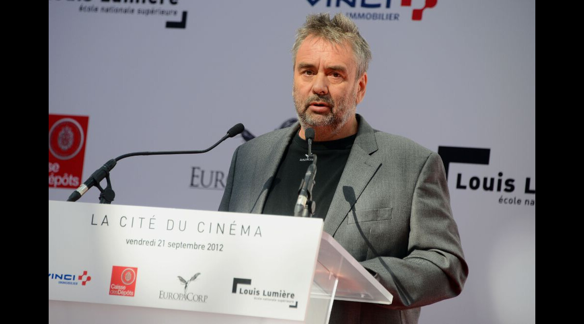 Photo : Luc Besson lors de l'inauguration de la Cité du cinéma à Saint ...