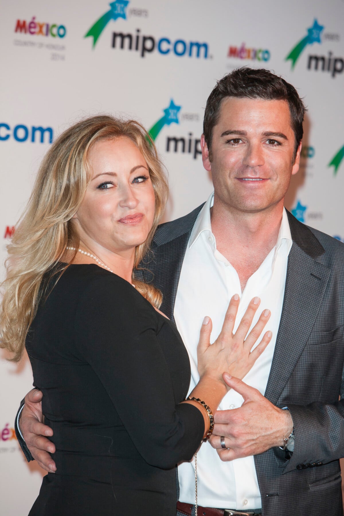 Photo : Chantalle Bisson, Yannick Bisson - Soirée pour le MIPCOM 2014 à ...