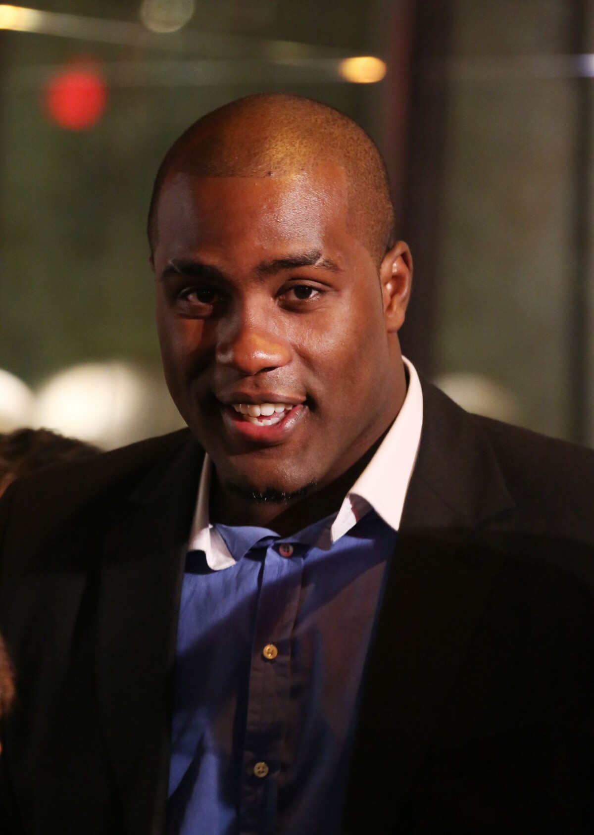 Photo : Teddy Riner - Teddy Riner était le parrain des illuminations de ...