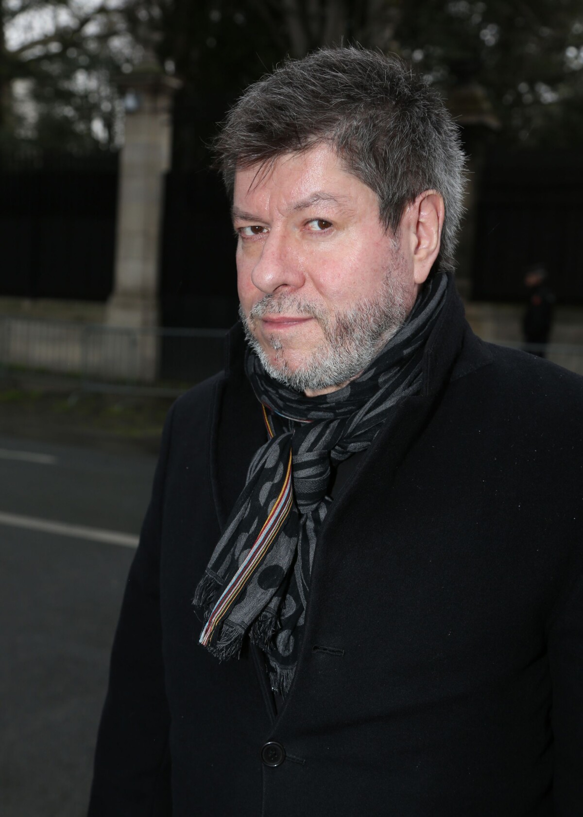 Photo : Exclusif - Régis Laspalès lors de son arrivée à l ...