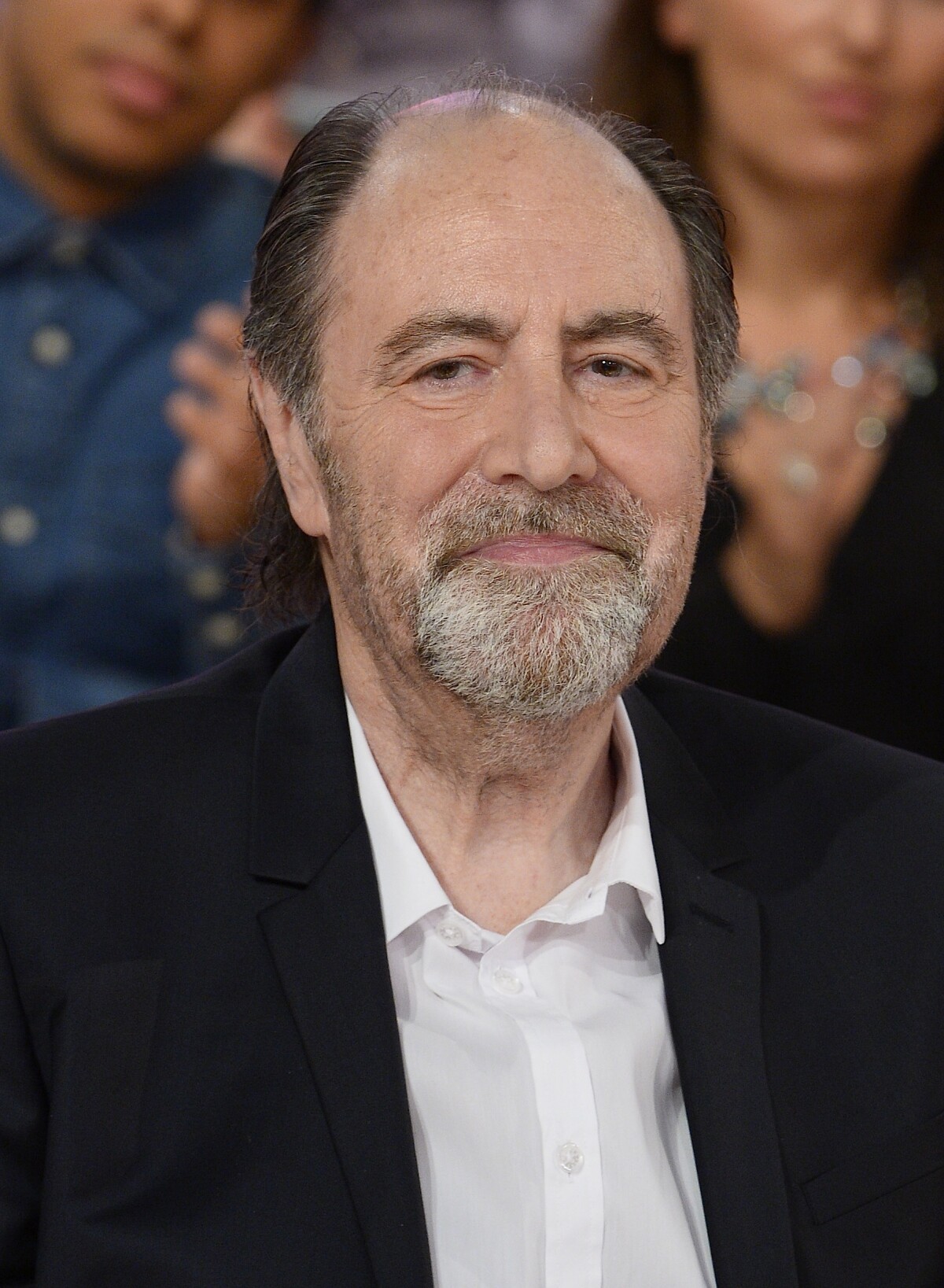 Photo : Michel Delpech pendant l'enregistrement de l'émission "Vivement ...