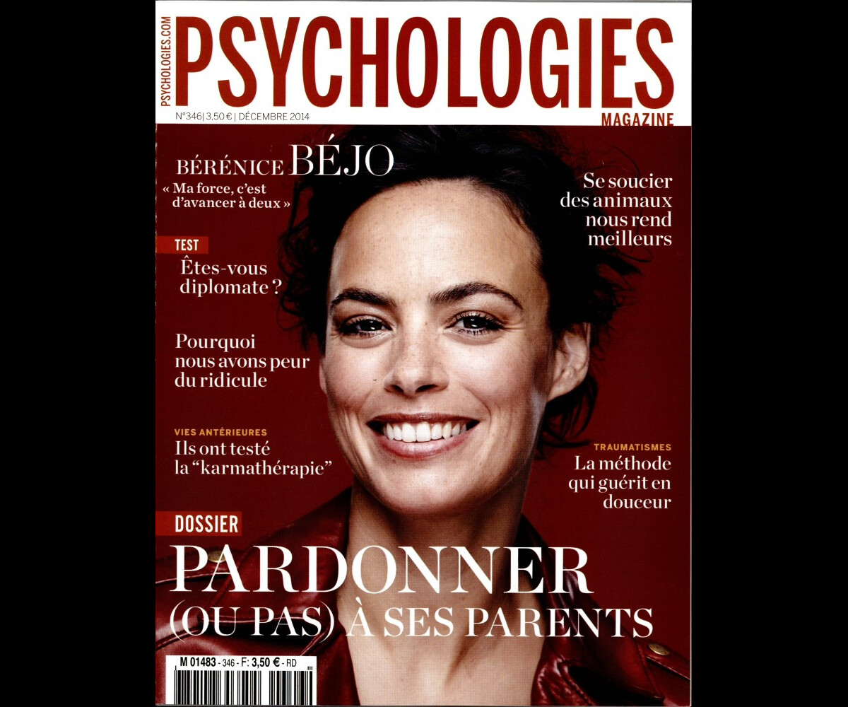 Photo : Psychologies magazine du mois de décembre 2014 - Purepeople