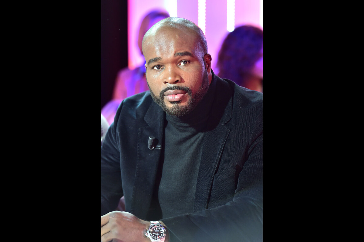 Photo : Exclusif - Jean-Marc Mormeck, sur le tournage de Talk Club le ...