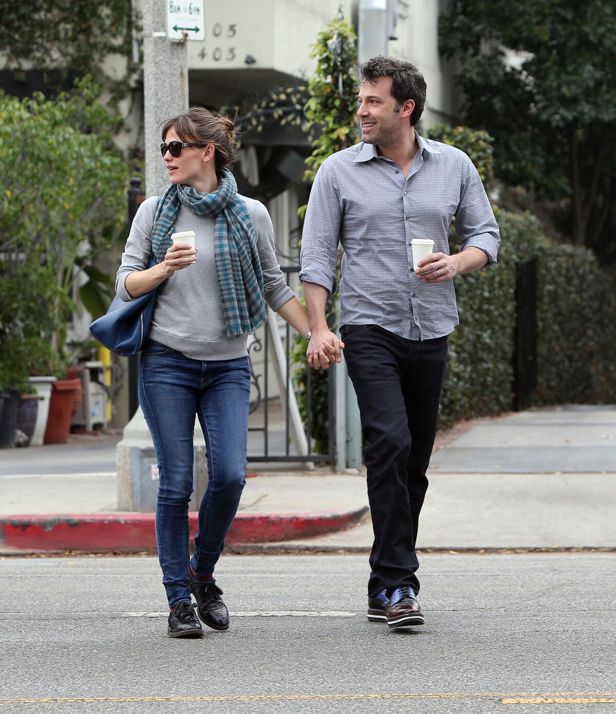 Photo : Jennifer Garner et son mari Ben Affleck sont allés prendre un ...