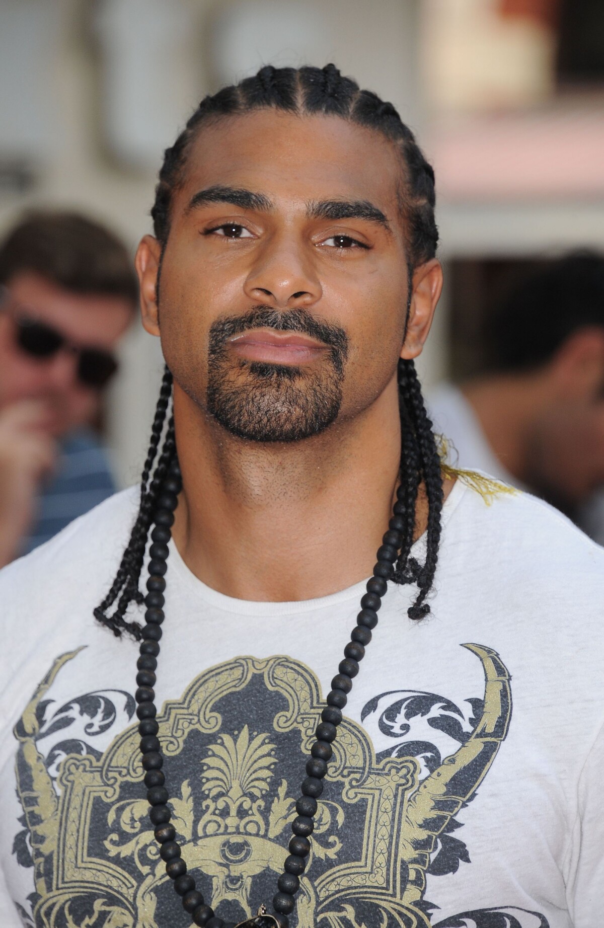 Photo : David Haye lors de l'avant-première de Red 2 à l'Empire ...