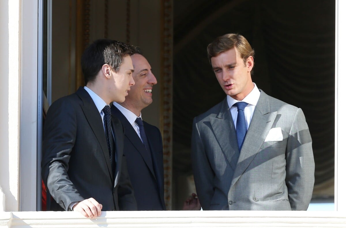 Photo : Louis Ducruet, Gad Elmaleh et Pierre Casiraghi - Présentation ...