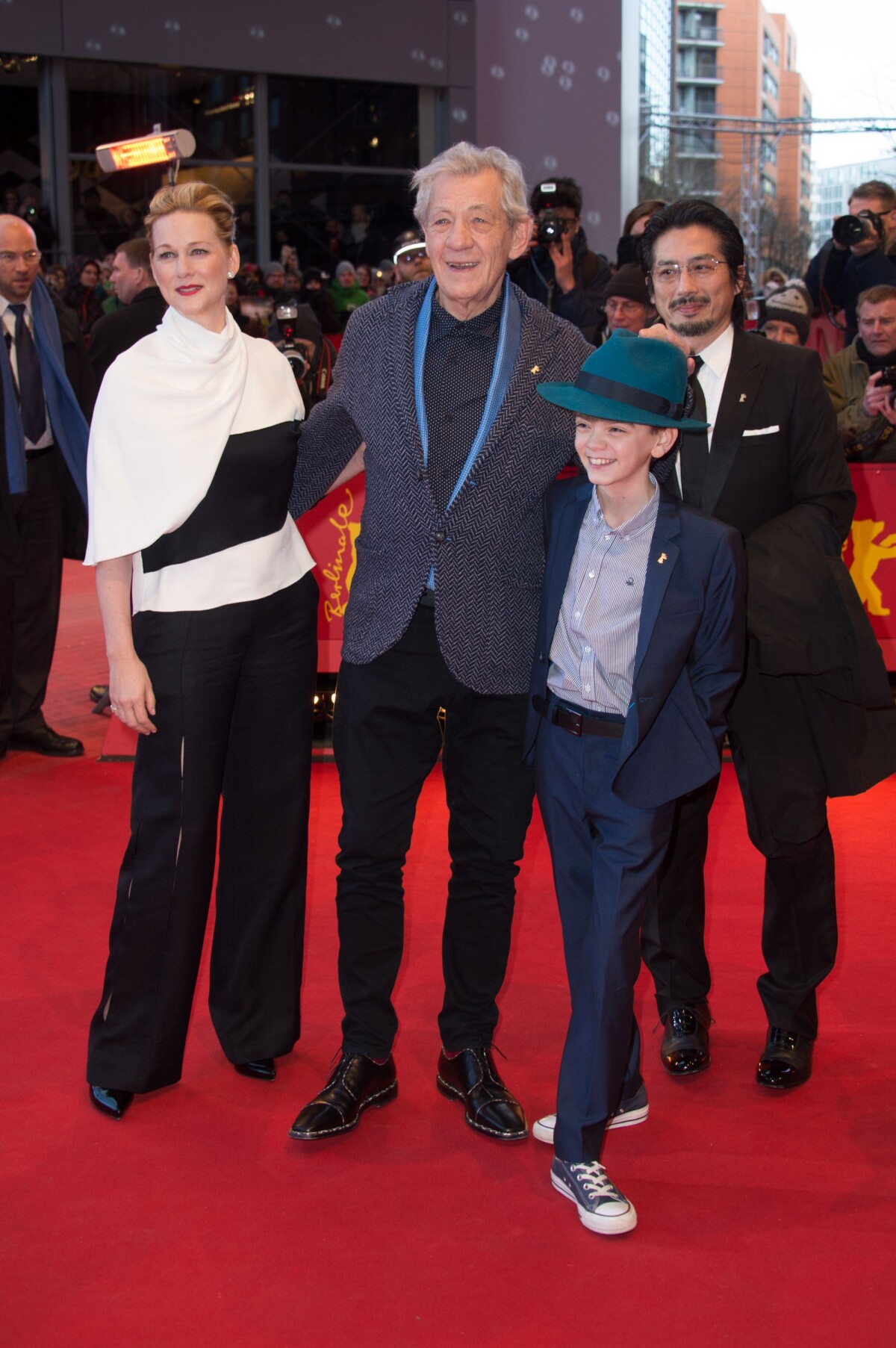 Photo : Laura Linney, Ian McKellen, Milo Parker et Hiroyuki Sanada ...