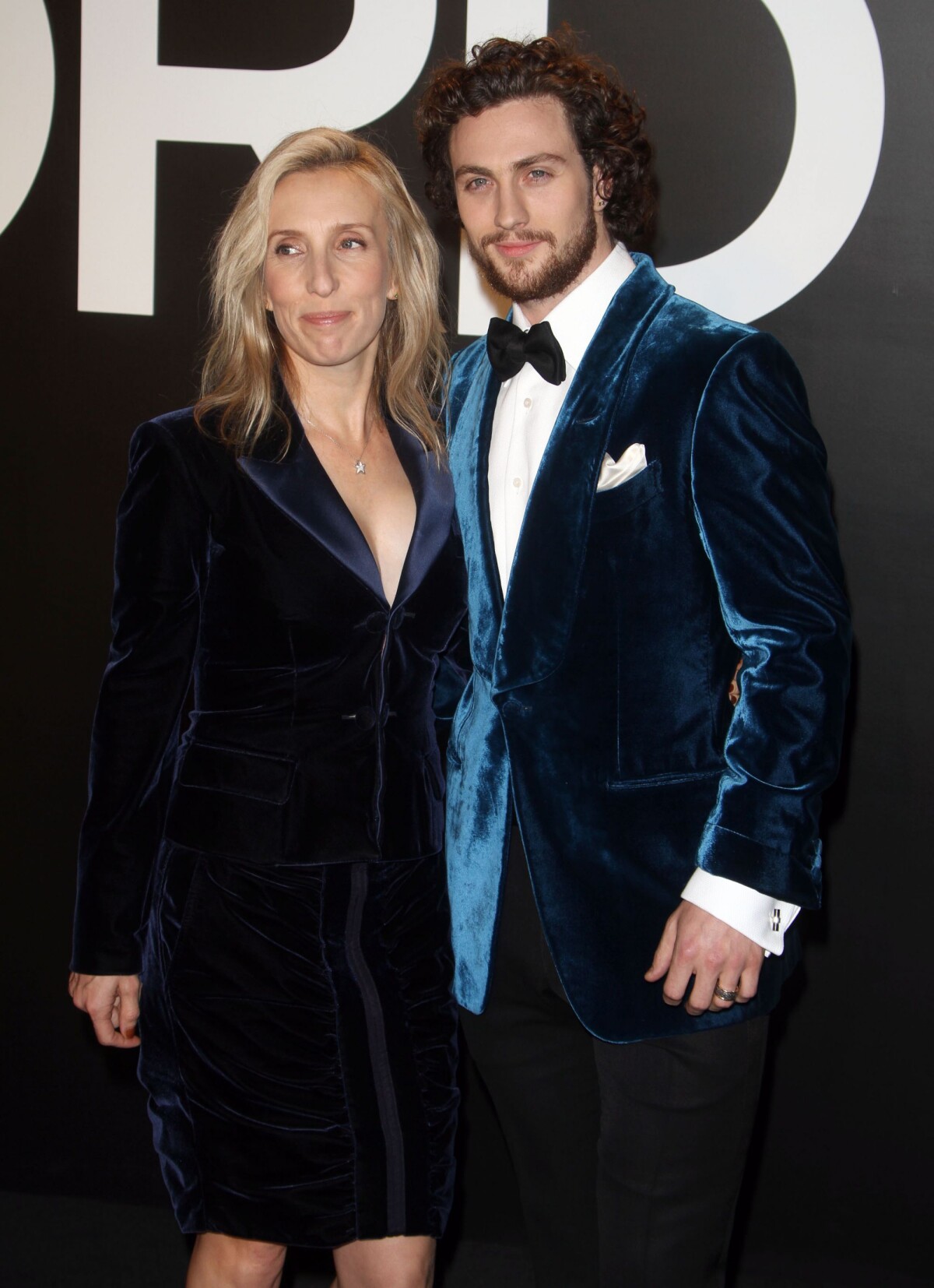 Photo : Sam Taylor-Johnson et son mari Aaron Johnson au défilé Tom Ford ...