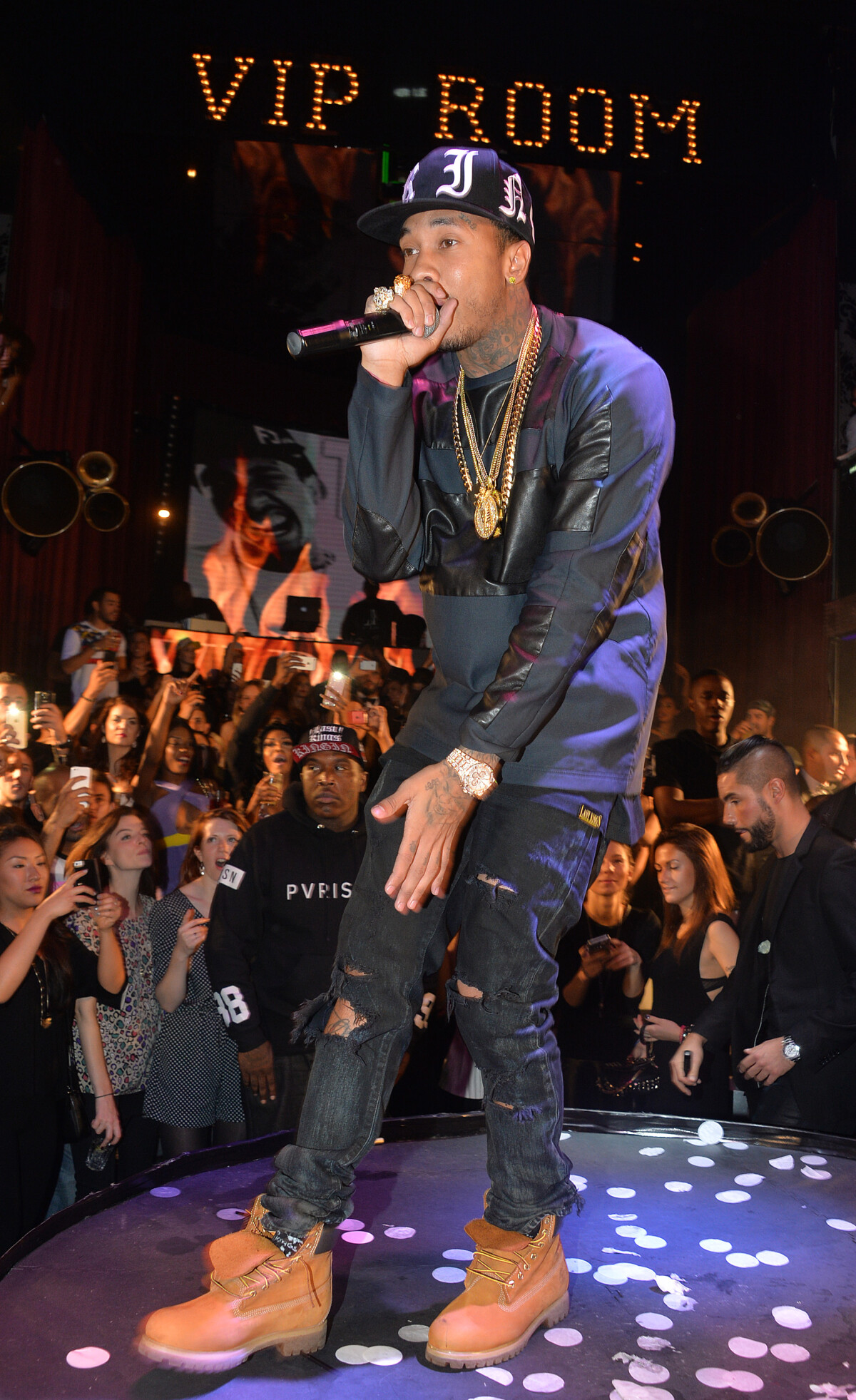 Photo : Exclusif - Tyga - Showcase de Tyga au VIP Room à Paris. Le 25 ...