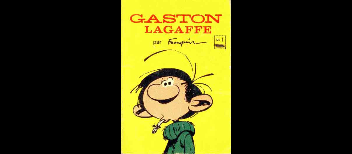 Photo : L'album numéro 1 de Gaston Lagaffe par Franquin - Purepeople
