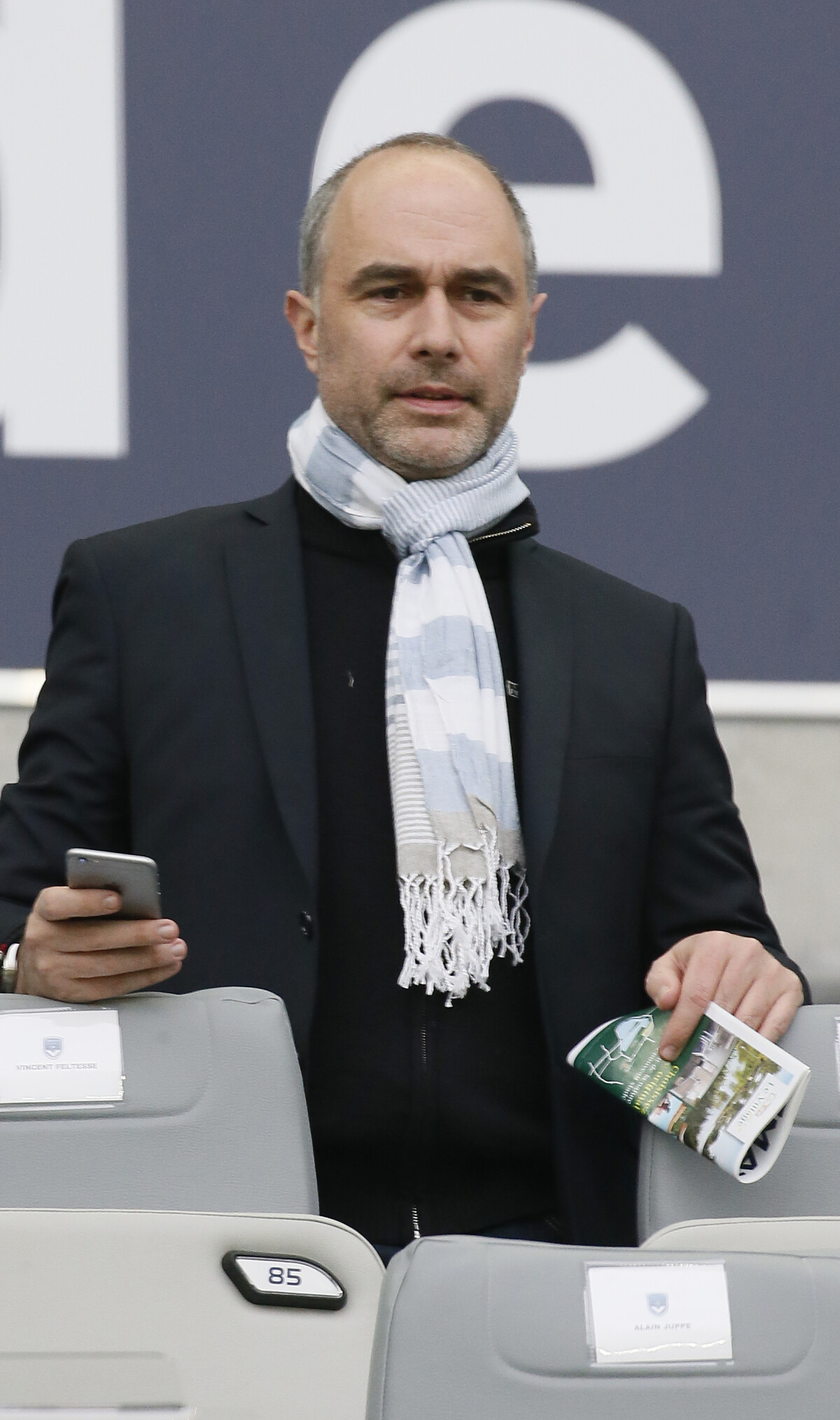 Photo : Gilles Boyer during the he French First League football match ...