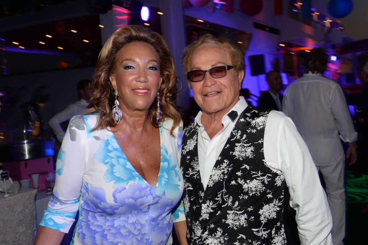 Photo : Exclusif - Denise Rich et Orlando lors de la soirée Denise Rich ...