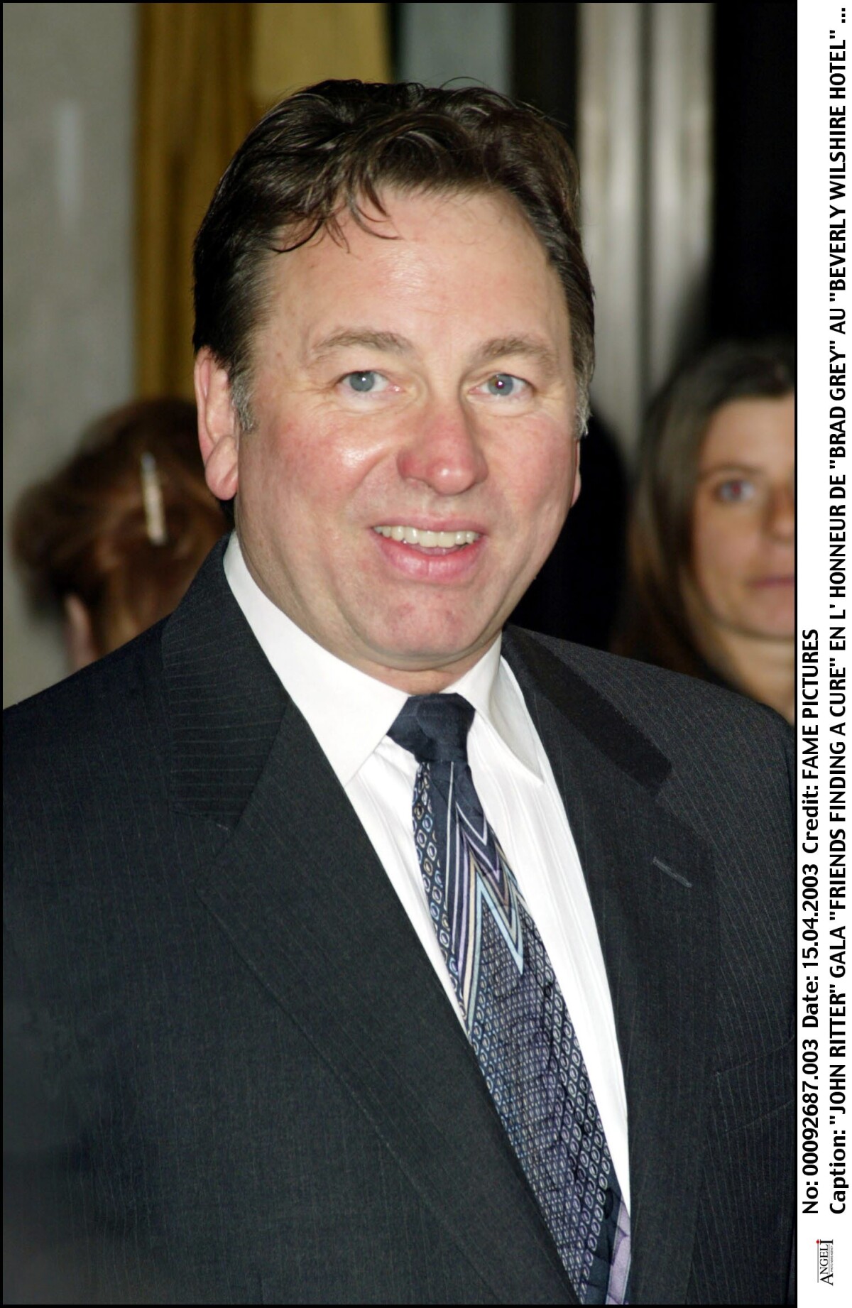 Photo : John Ritter au gala Finding a cure, à Beverly Hills, le 14 ...