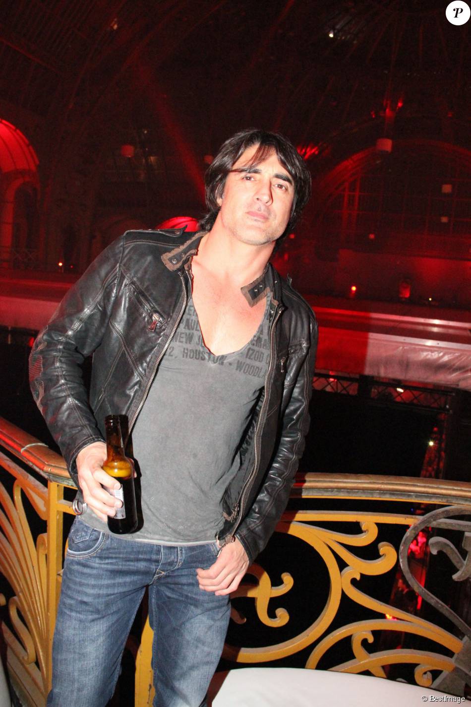 Grégory Basso, au Grand Palais à Paris le 3 avril 2014. - Purepeople