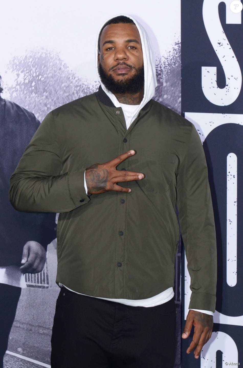 The Game assiste à l'avant-première du film Straight Outta Compton au ...