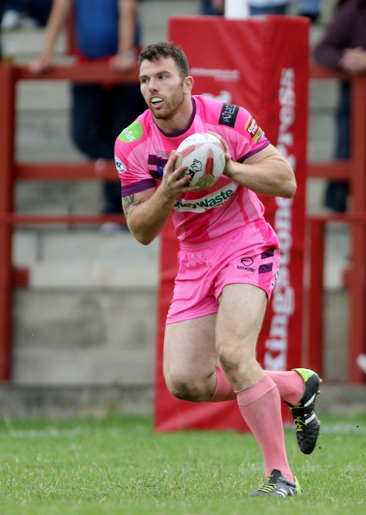 Photo : File photo dated 16-08-2015 of Batley Bulldog's Keegan Hirst ...