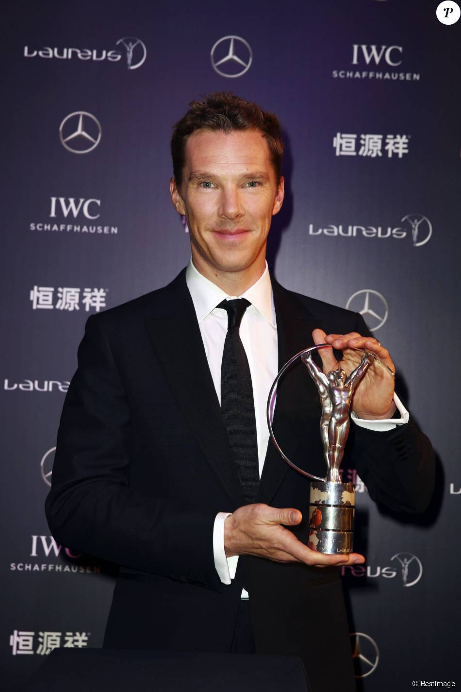 Benedict Cumberbatch - Cérémonie des Laureus World Sport Awards 2015 à ...