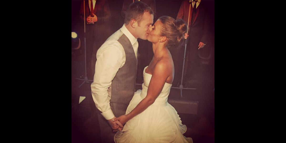 Photo : Coleen et Wayne Rooney, le jour de leur mariage le 12 juin 2008 ...