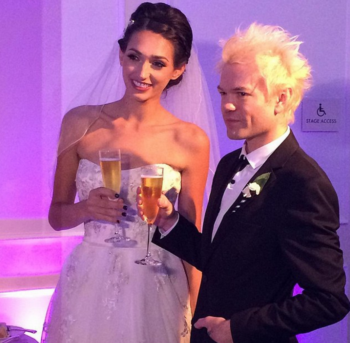 Photo : Mariage de Deryck Whibley et sa belle Ariana Cooper à Los ...