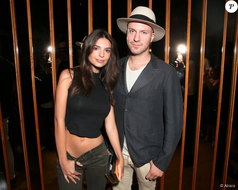 Emily Ratajkowski et son compagnon Jeff Magid assistent à l'after ...