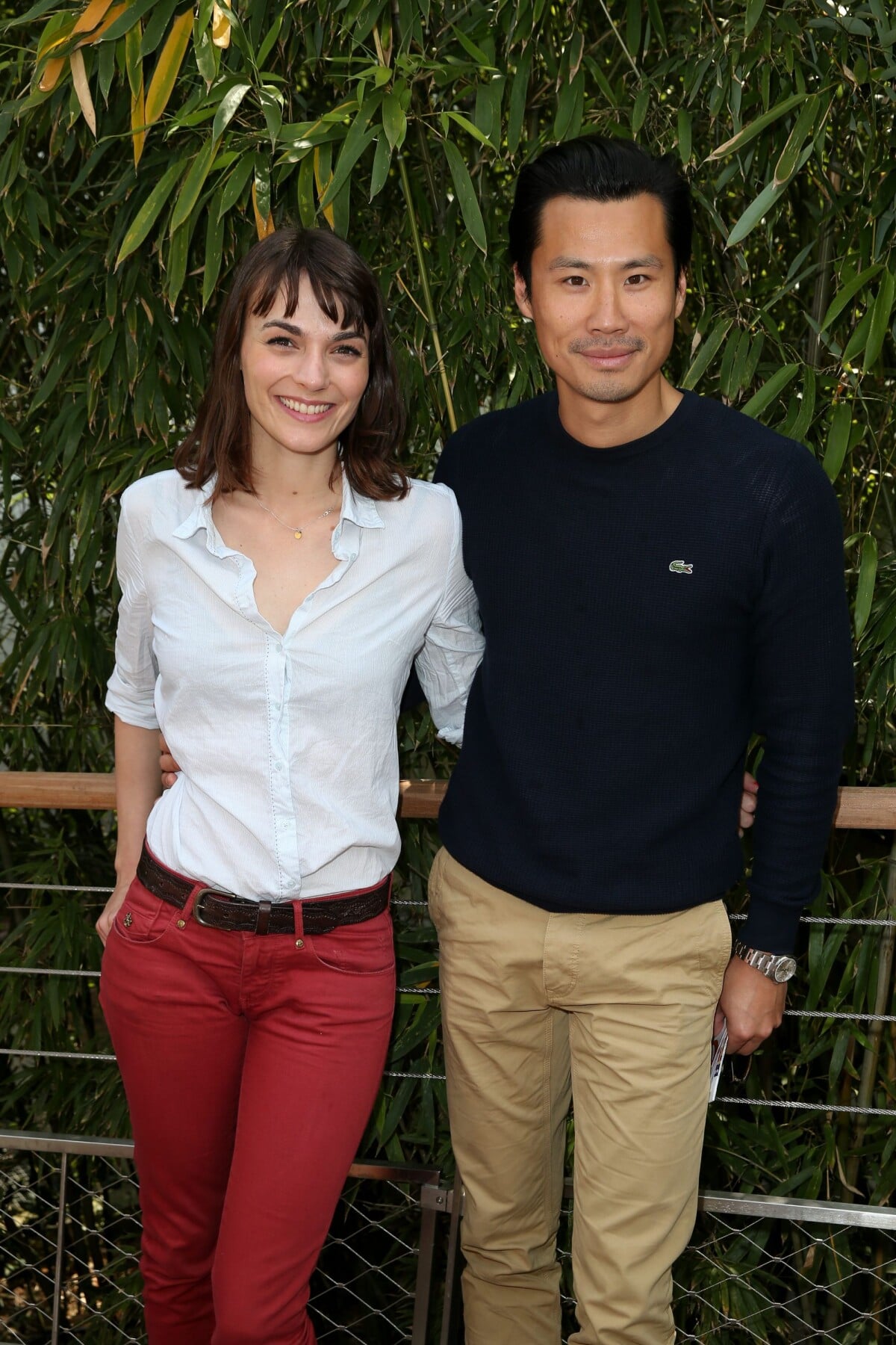 Photo : Romane Portail et Frédéric Chau - People au village des ...