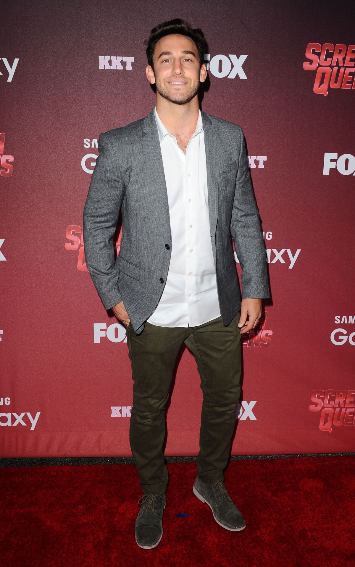 Photo : Evan Paley à la première de la série "Scream Queens" à Los ...