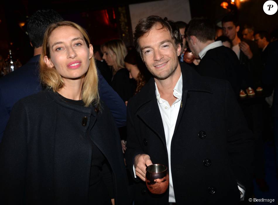 Jonathan Lambert et Alexandra Golovanoff - Soirée La boulangerie Bleue ...