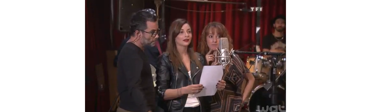 Photo : La chanteuse Priscilla Betti et Christophe Licata découvrent qu ...