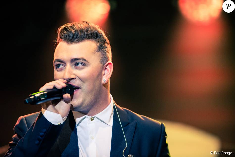 Sam Smith en concert au Somerset House à Londres le 18 juillet 2014 ...