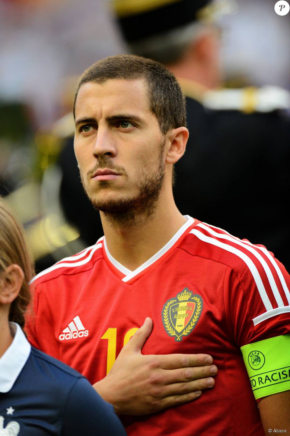 Eden Hazard au Stade de France le 7 juin 2015. - Purepeople
