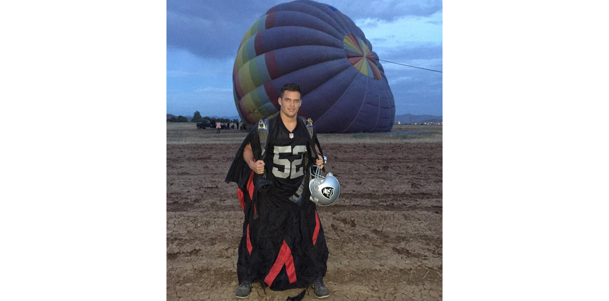 Photo : Le sportif de l'extrême Johnny Strange - Purepeople