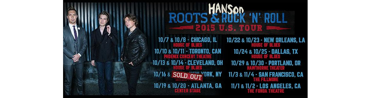 Photo : Les frères Hanson assurent une tournée aux Etats-Unis en ...