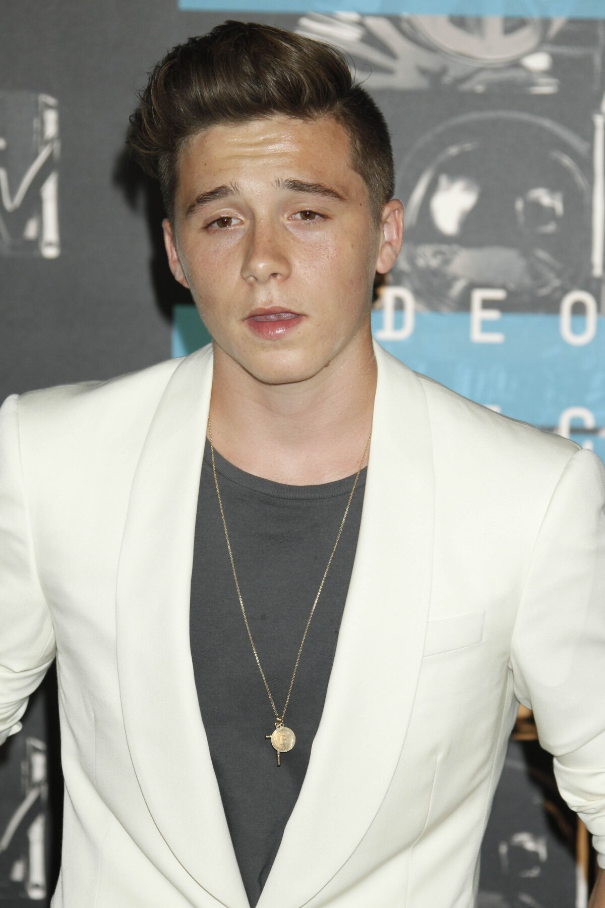 Photo : Brooklyn Beckham, à Los Angeles le 30 aout 2015. - Purepeople