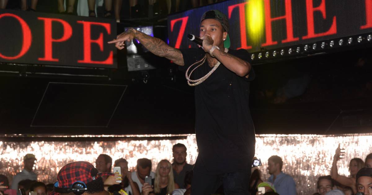 Exclusif - Tyga - Tyga en concert au VIP Room à Saint-Tropez, le 5 août ...