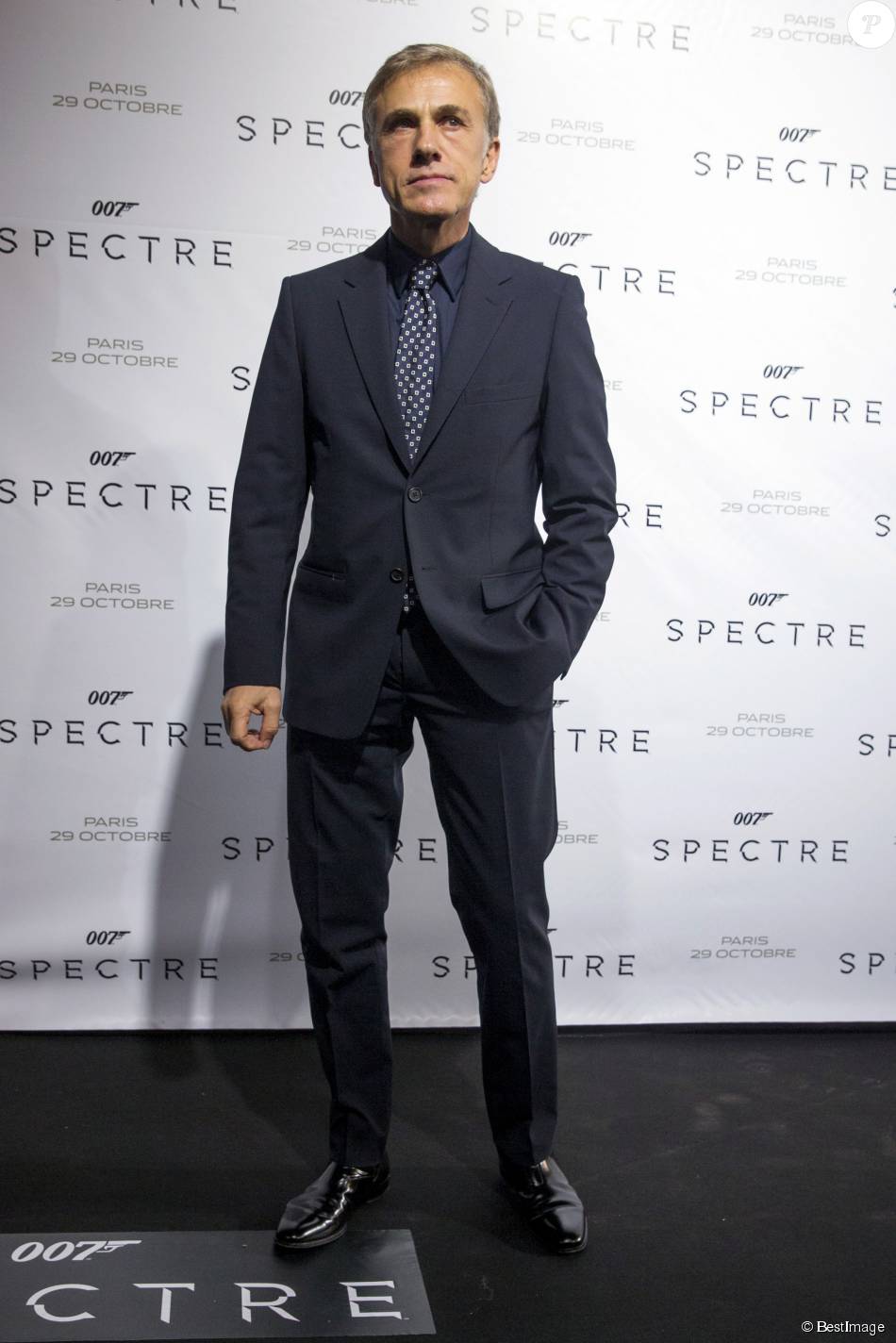 Christoph Waltz - Première du film 007 Spectre au Grand Rex à Paris, le ...