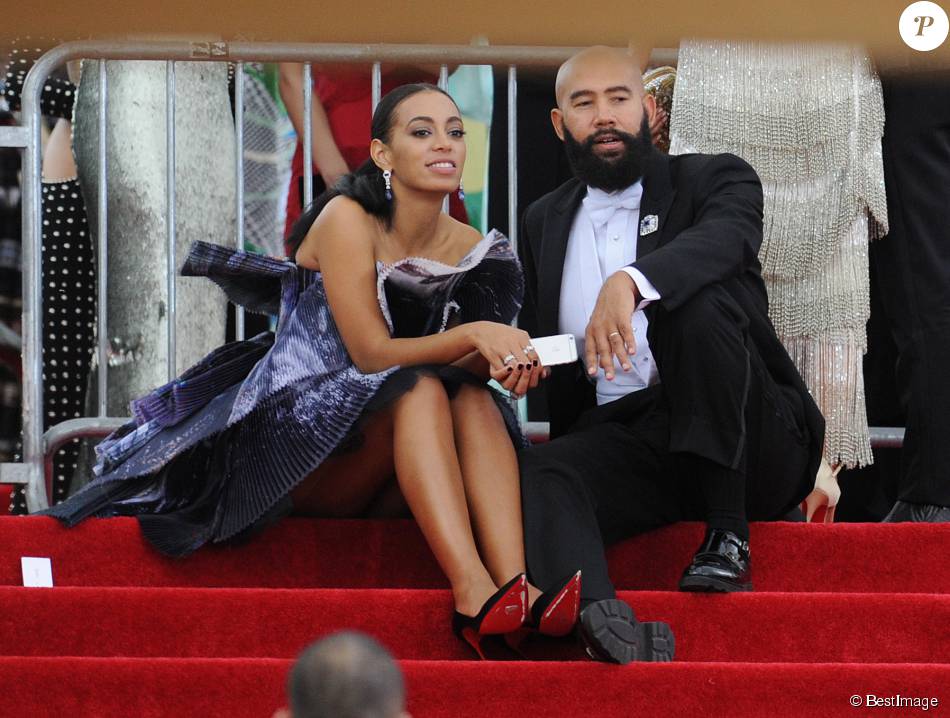 Solange Knowles et son mari Alan Ferguson - Soirée Costume Institute ...