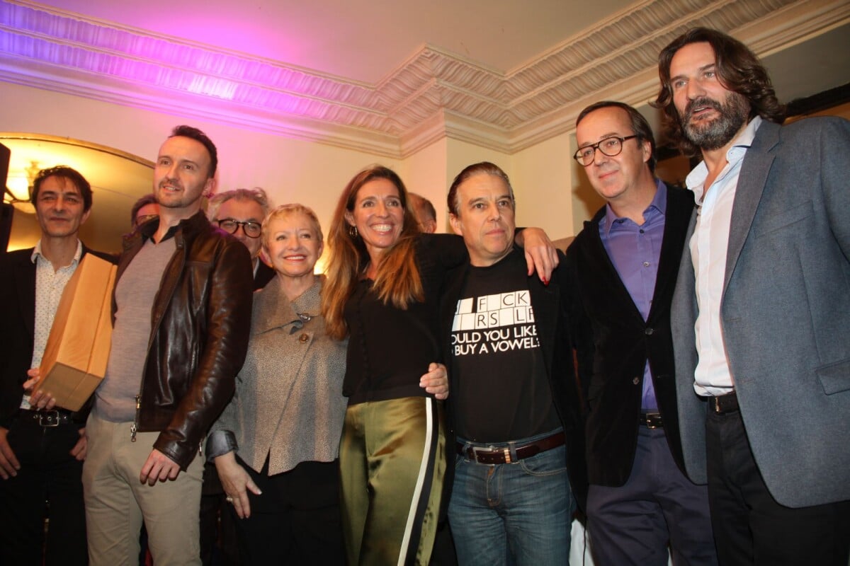 Photo : Jean-Noel Orengo (Prix de Flore 2015), Colette Siljegovic (PDG ...