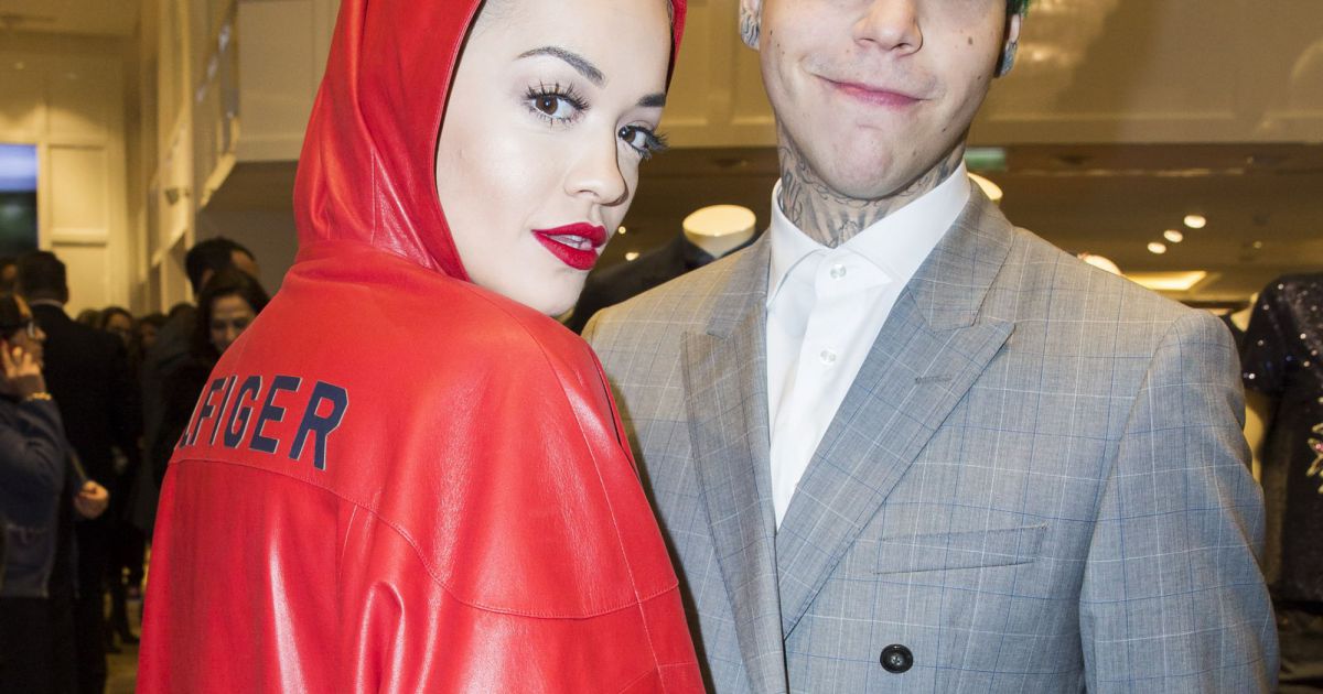 Richard (Ricky) Hilfiger et sa compagne Rita Ora - Inauguration de la ...