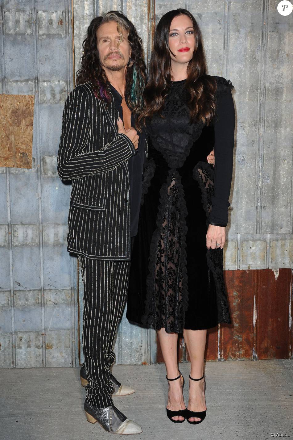Steven Tyler et Liv Tyler à New York le 11 septembre 2015. - Purepeople