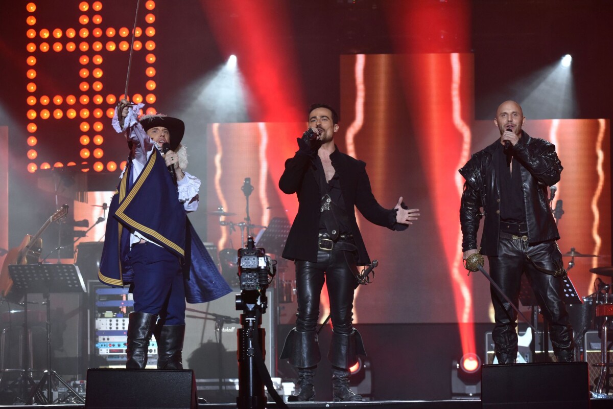 Photo : Exclusif - Norbert Tarayre, Damien Sargue et David Ban, lors de ...