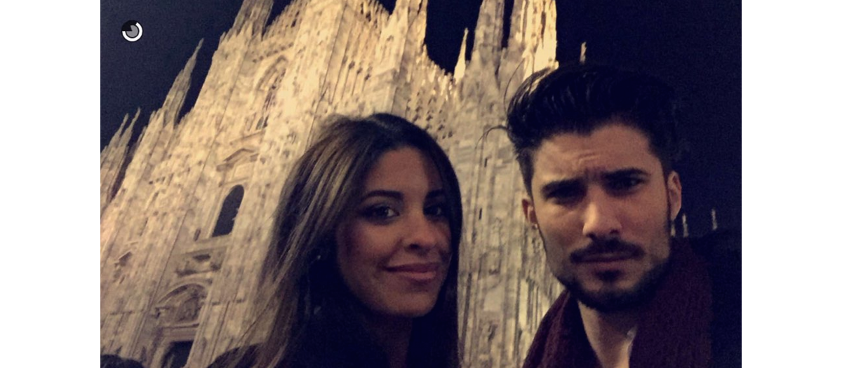 Photo : Alia et Ali ("Secret Story 9"), très proches à Milan pour le ...